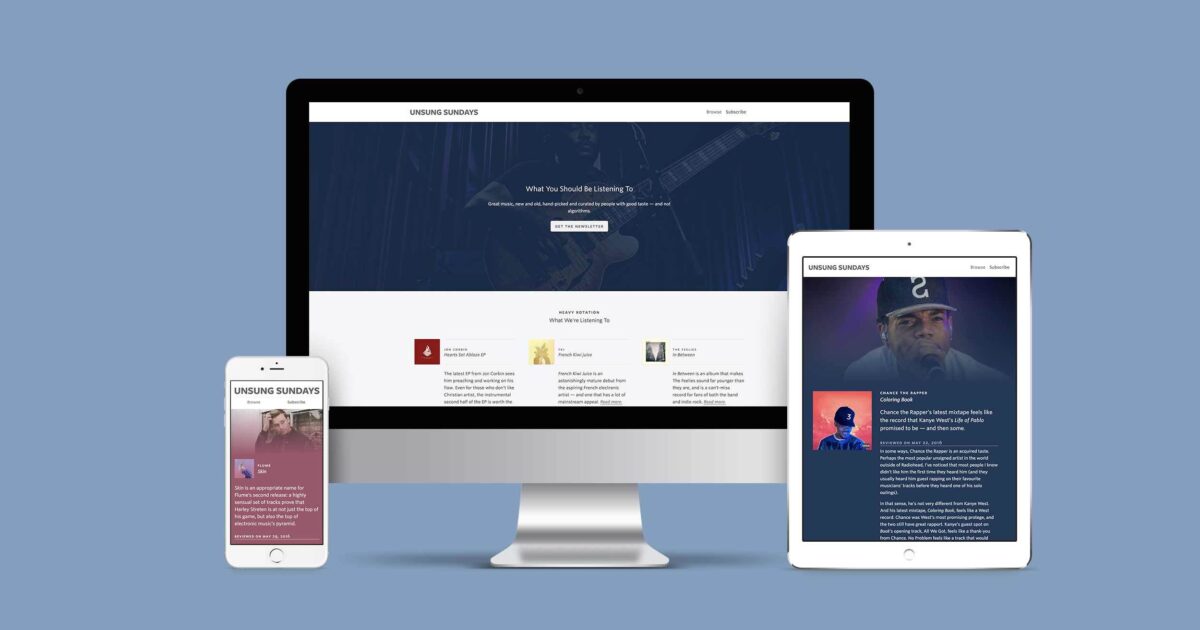 The New Unsung Sundays | Wildfire Studios